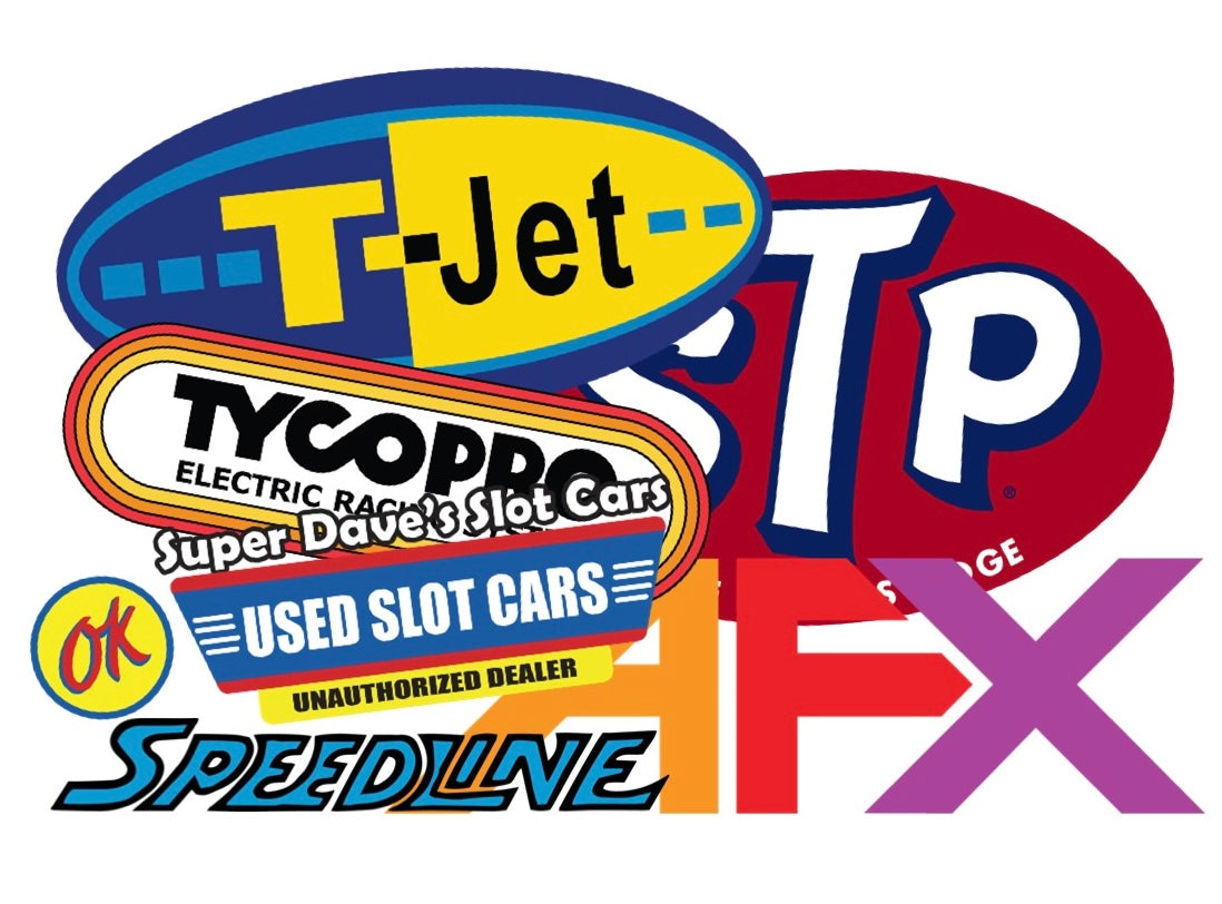Stickers – Super Dave's Slot Cars